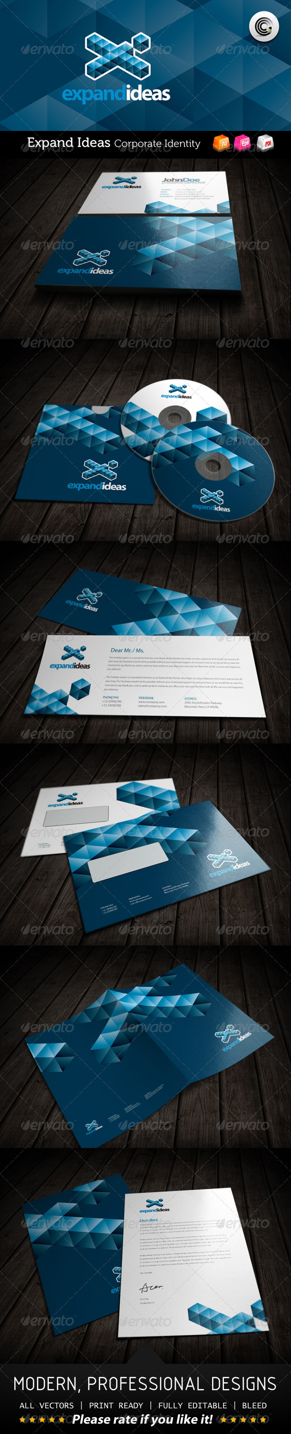 Expand Graphics, Designs & Templates | GraphicRiver