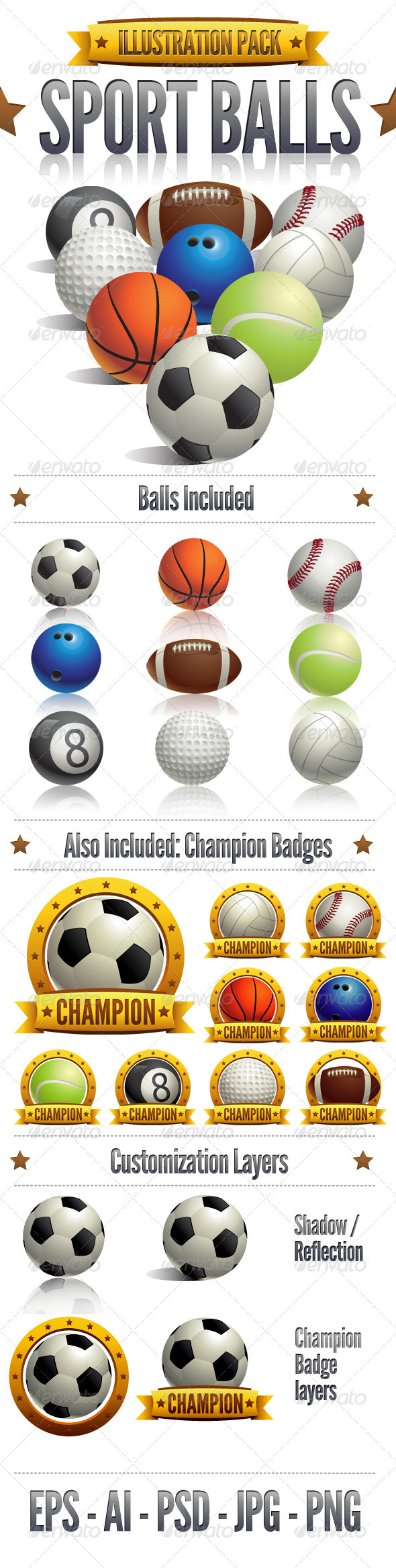 Sports Graphics, Designs & Templates | GraphicRiver