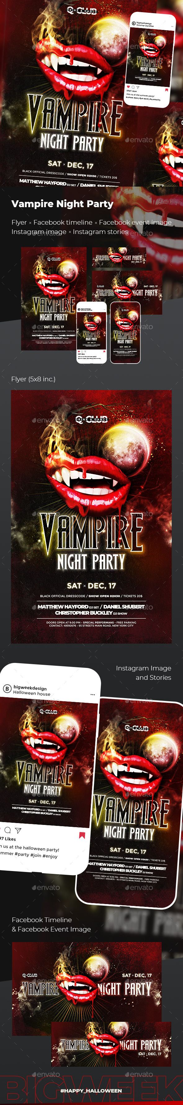 Vampires Graphics, Designs & Templates | GraphicRiver