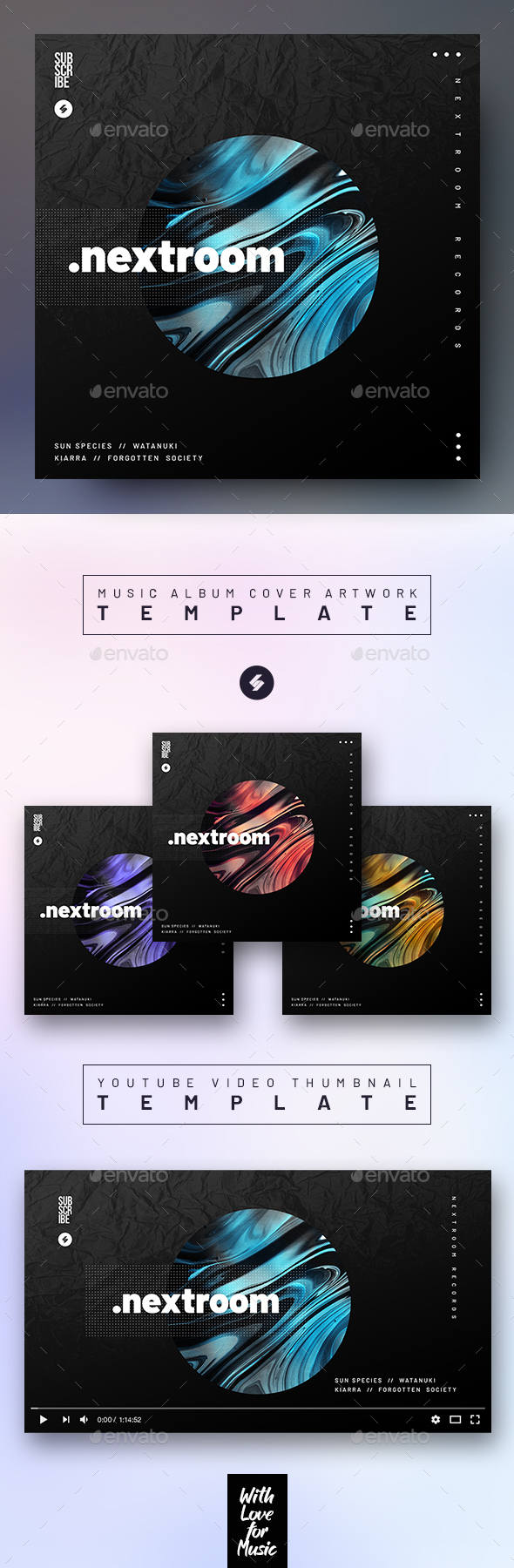 Bandcamp Graphics, Designs & Templates | GraphicRiver