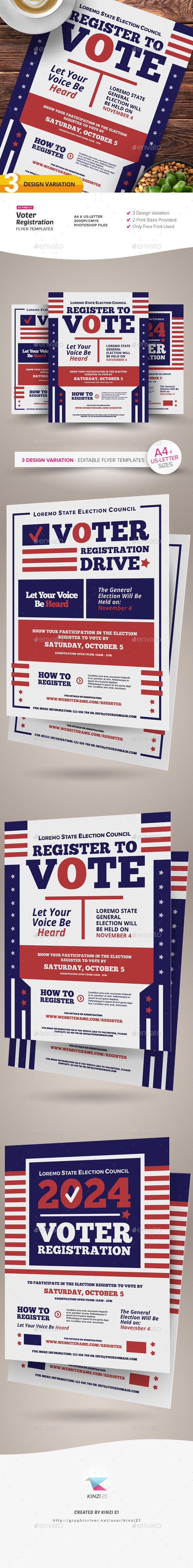 Voter Graphics, Designs & Templates | GraphicRiver
