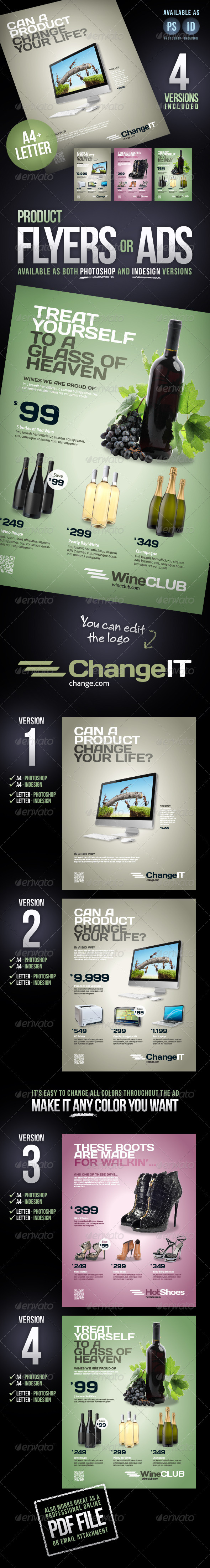 Commerce Flyer Templates from GraphicRiver