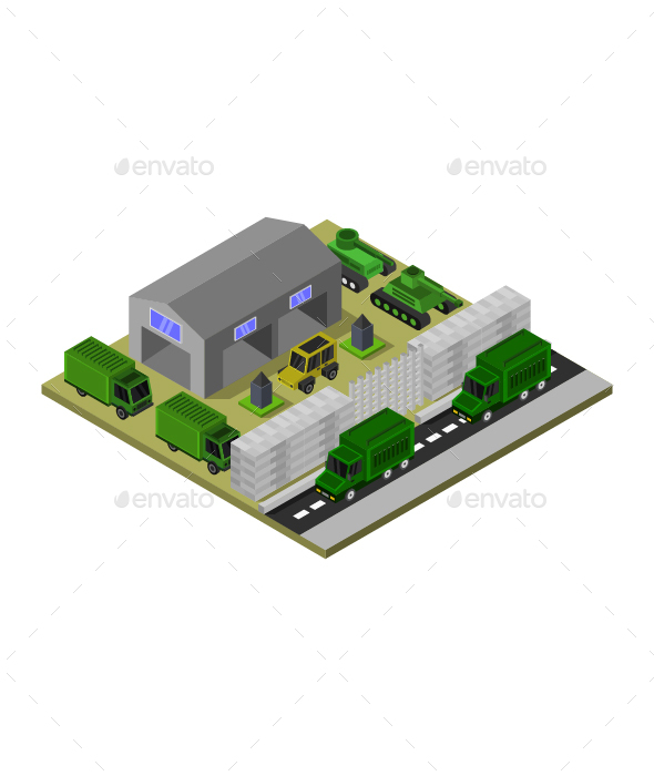 Barracks Graphics, Designs & Templates | GraphicRiver