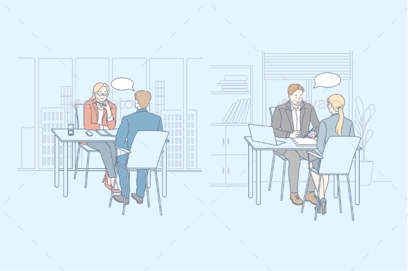 Interview Graphics, Designs & Templates from GraphicRiver