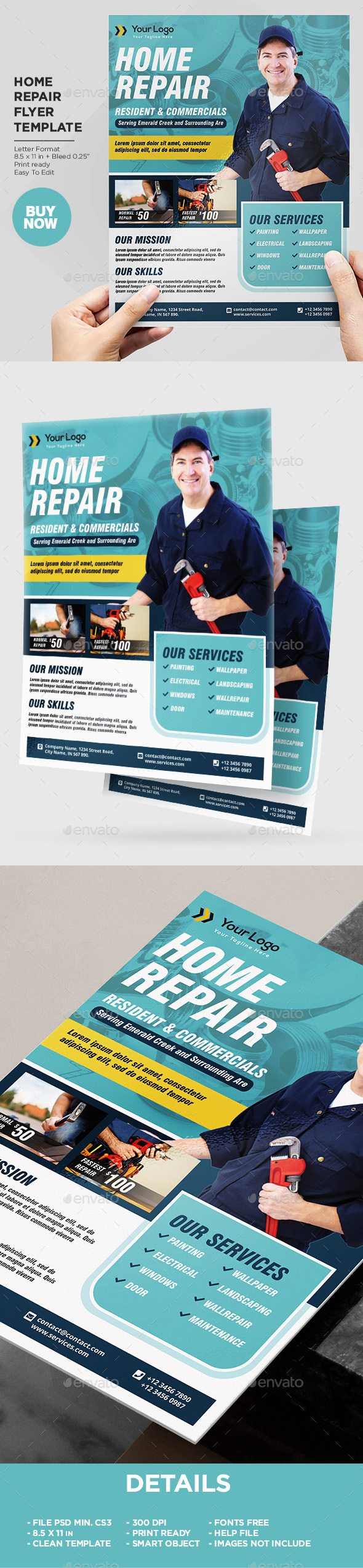 Drywall Graphics, Designs & Templates from GraphicRiver