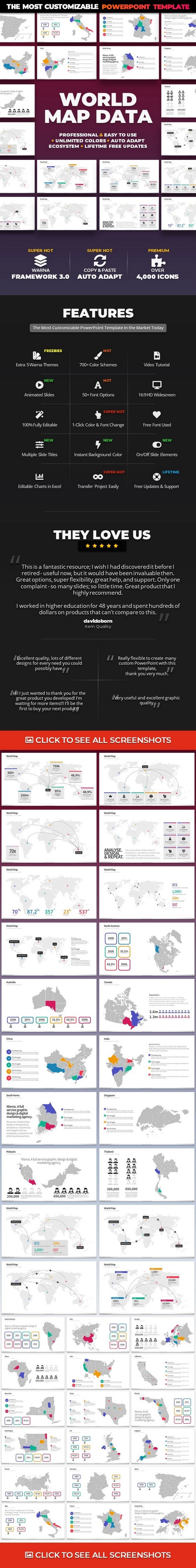 PowerPoint-map Presentation Templates | GraphicRiver