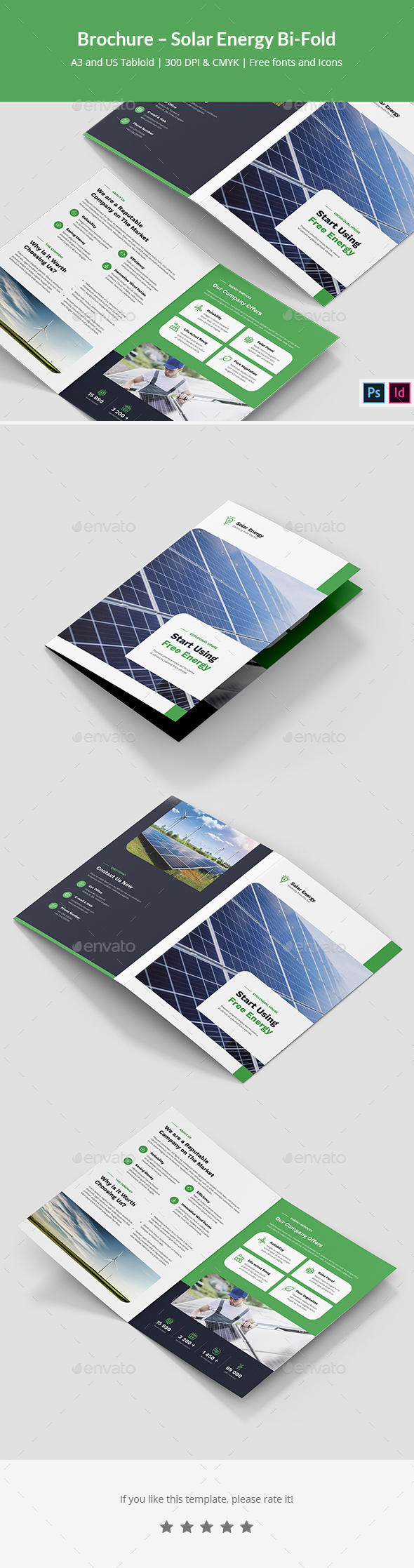 Solar Brochure Templates | GraphicRiver