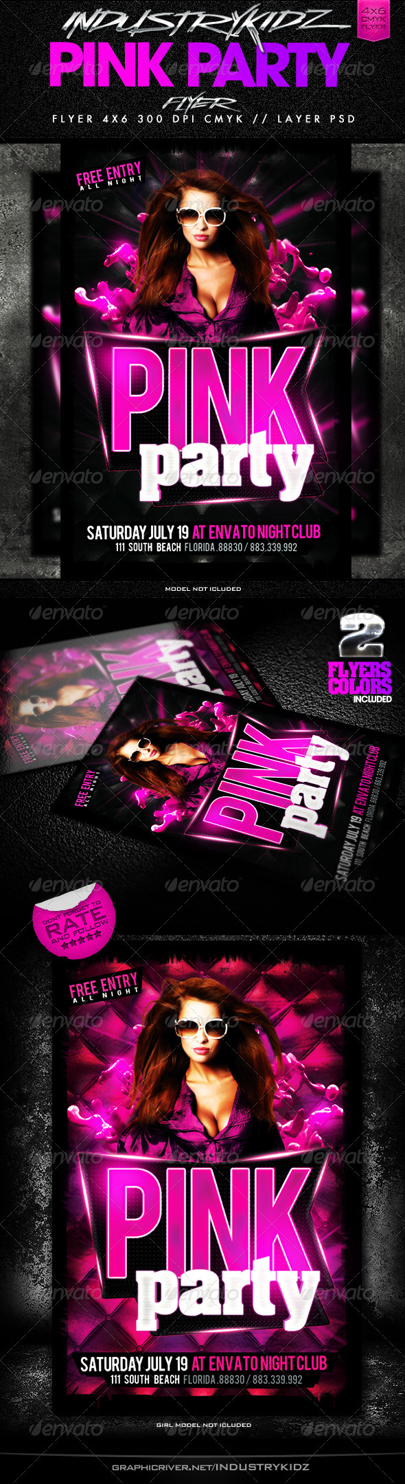 Pink Stationery and Design Templates from GraphicRiver