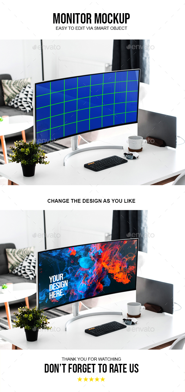 Monitor Graphics, Designs & Templates | GraphicRiver