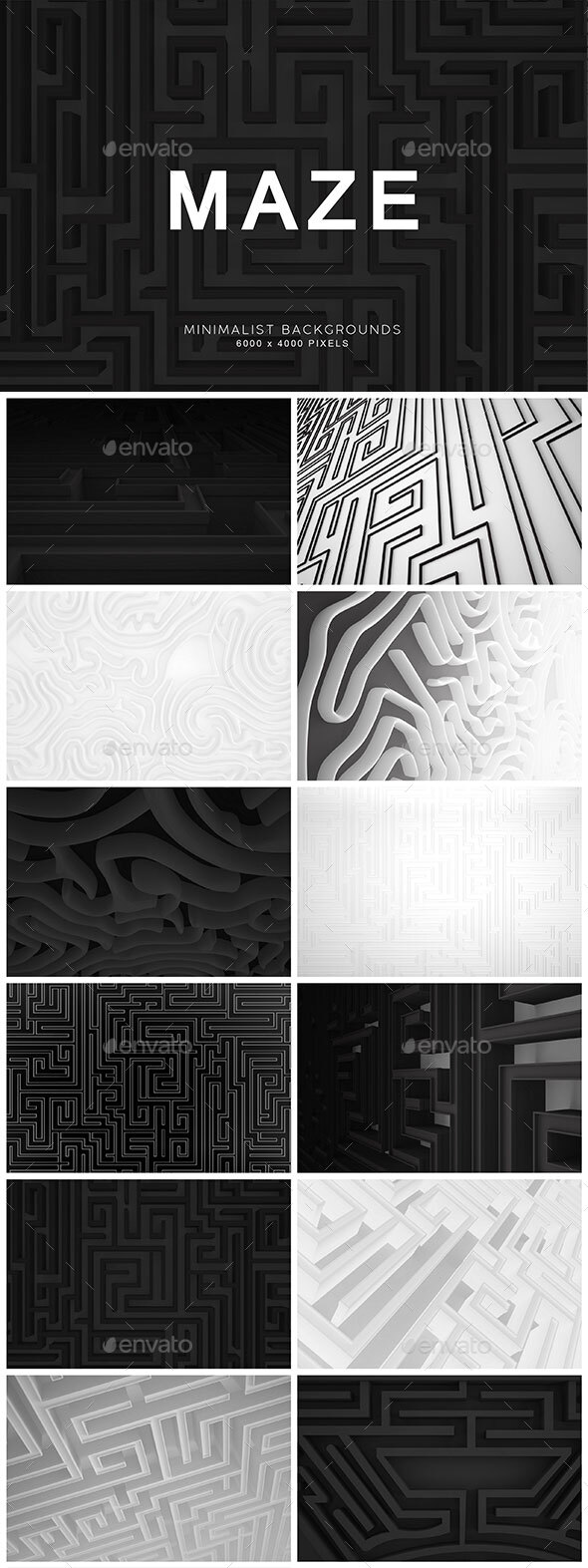 Maze Graphics, Designs & Templates | GraphicRiver