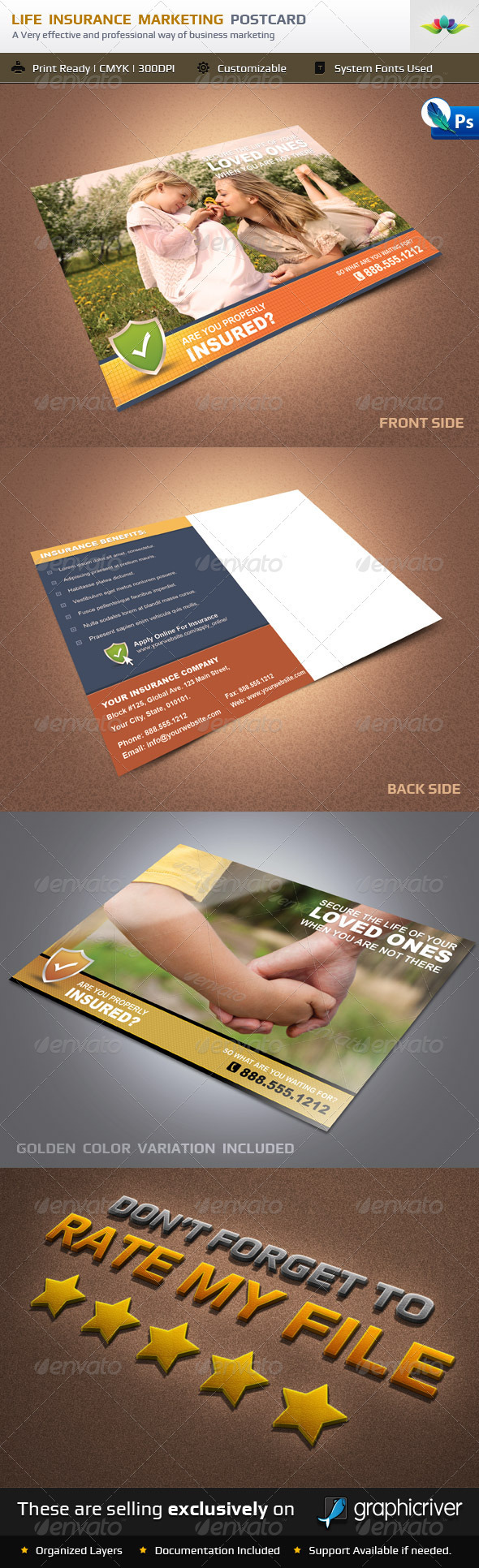 Insurance Graphics, Designs & Templates | GraphicRiver
