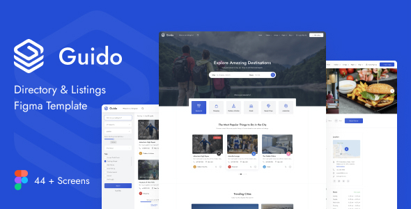 UI Templates Figma Corporate Guido Directory Listing Figma 