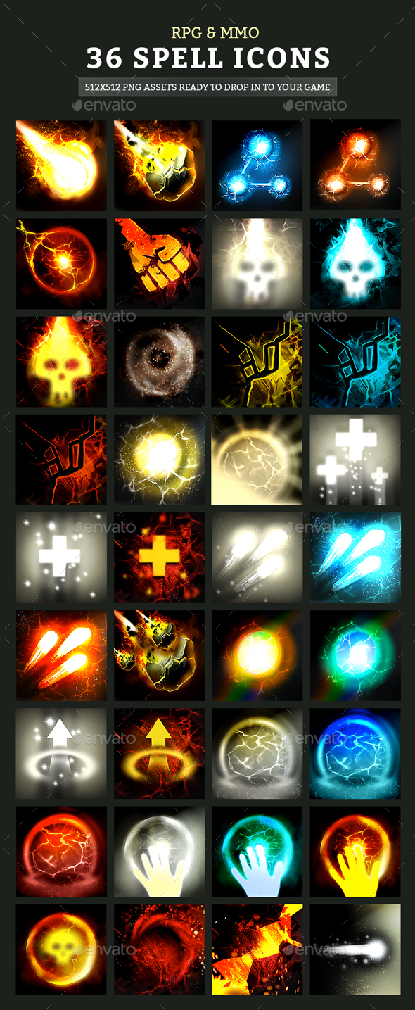 Spell Graphics, Designs & Templates | GraphicRiver
