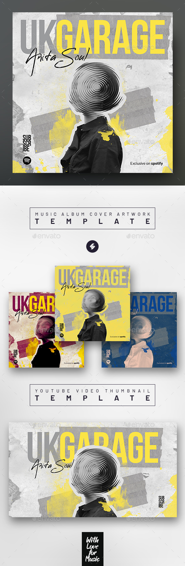 Bandcamp Graphics, Designs & Templates | GraphicRiver