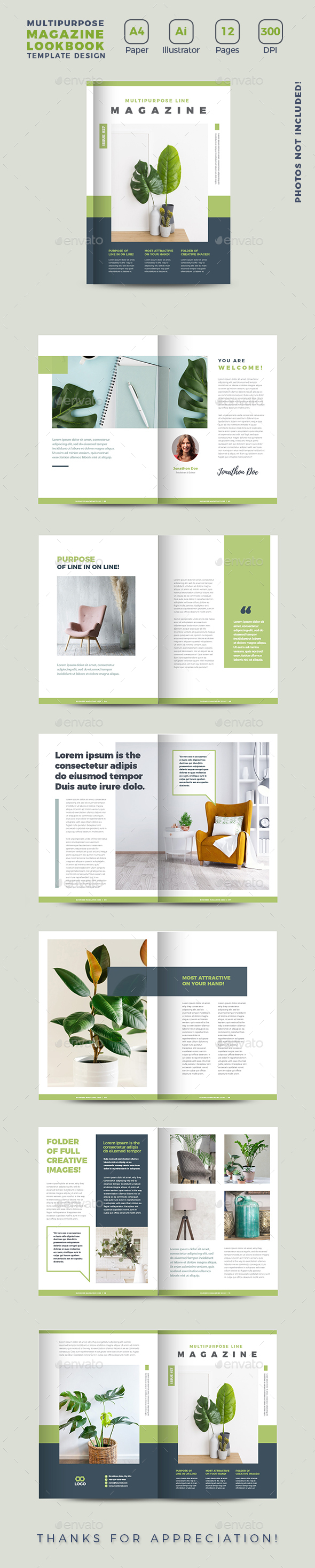 2023's Best Selling Magazine Templates