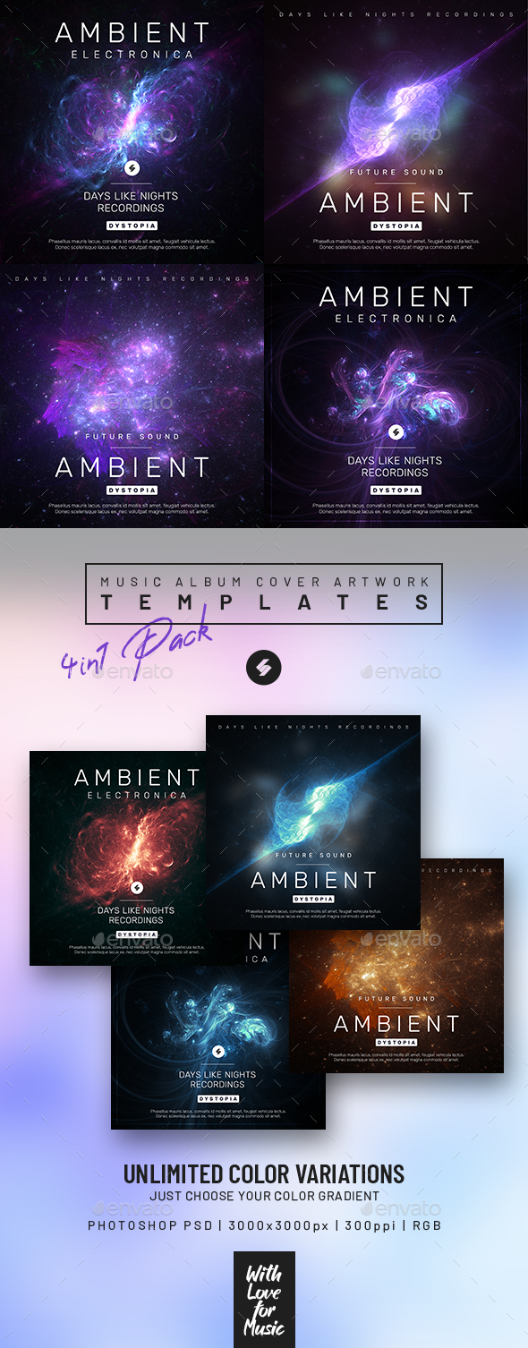 Ambient Graphics, Designs & Templates | GraphicRiver