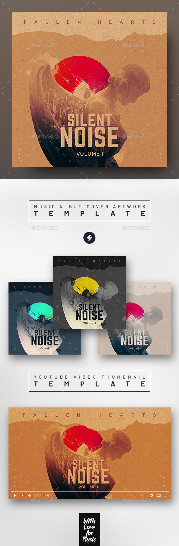 Silent Graphics, Designs & Templates | GraphicRiver