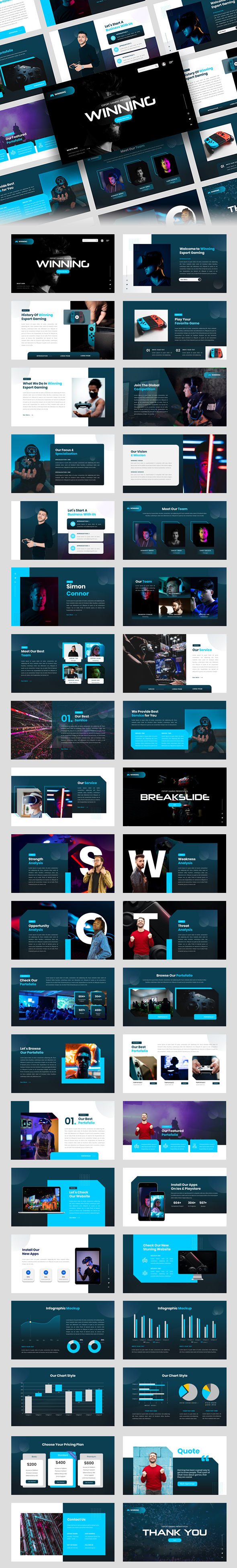 Esports PowerPoint Templates | GraphicRiver