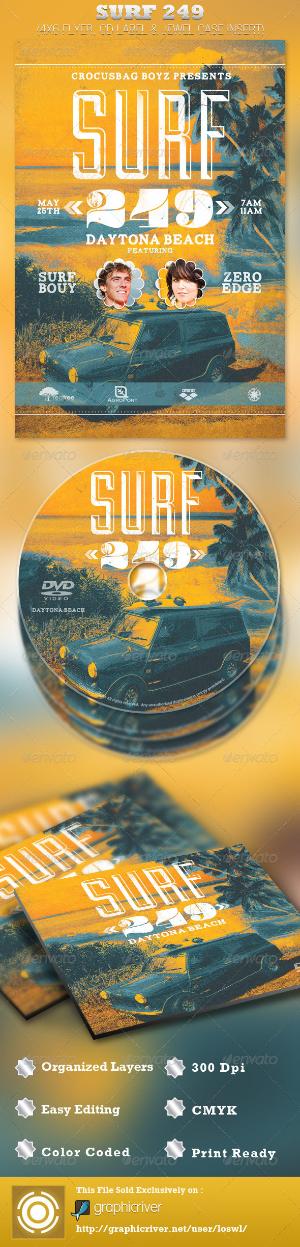 Surf Flyer Templates | GraphicRiver