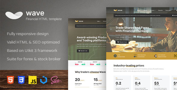Investment HTML Website Templates | ThemeForest