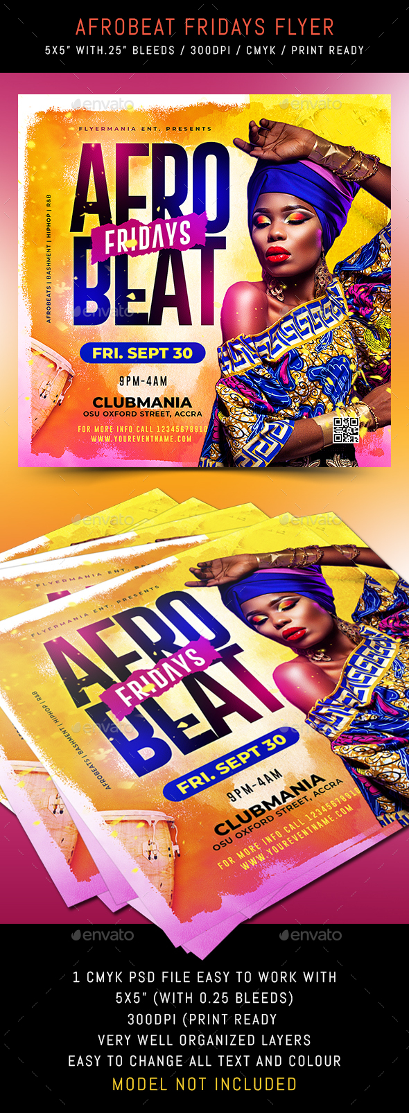 Afrobeat Graphics, Designs & Templates | GraphicRiver