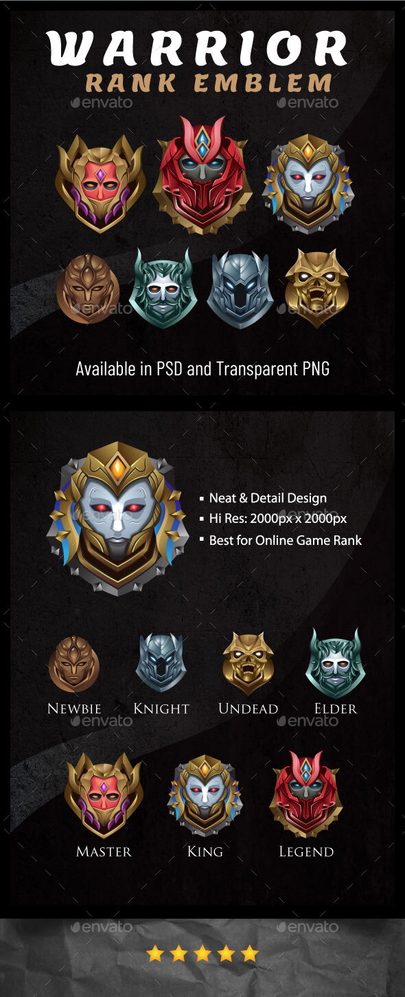 Rank Graphics, Designs & Templates | GraphicRiver