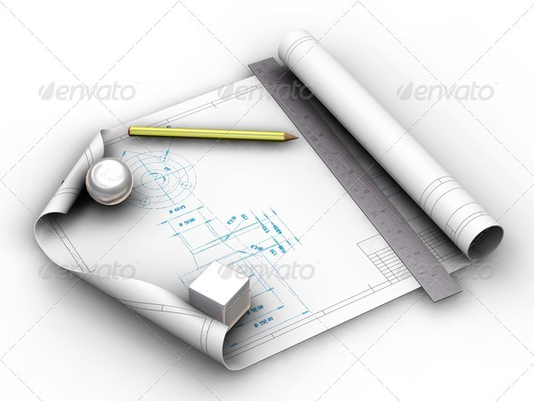 Blueprint Graphics, Designs & Templates | GraphicRiver