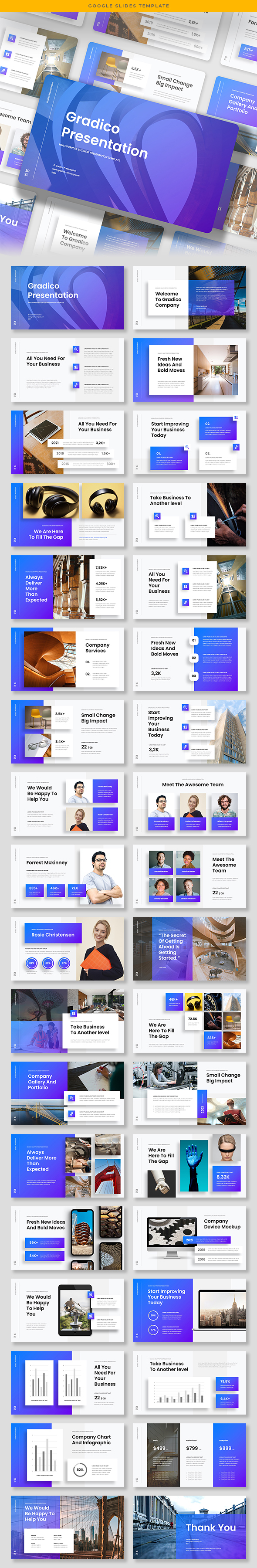 2024's Best Selling Google Slides Templates