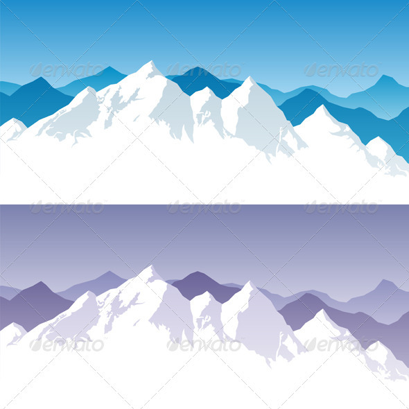 Mountains Graphics, Designs & Templates | GraphicRiver