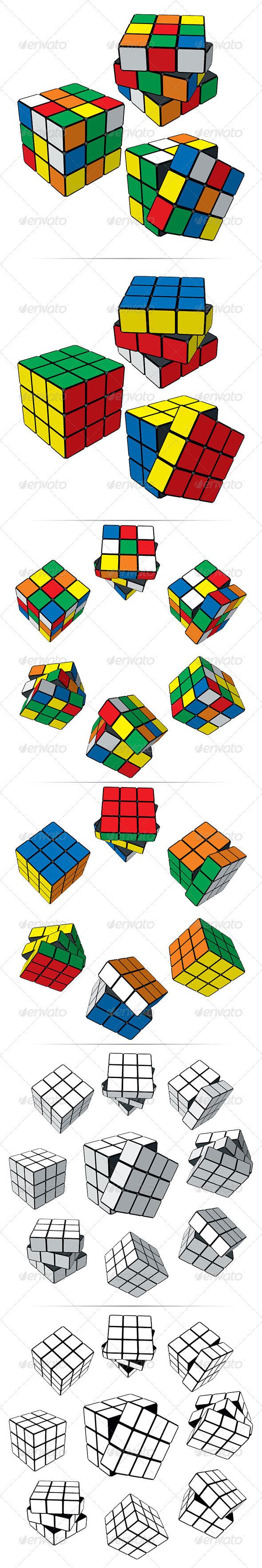 Cube Graphics, Designs & Templates | GraphicRiver