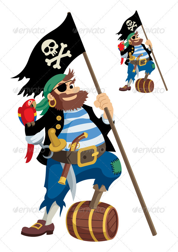 Pirate Graphics, Designs & Templates | GraphicRiver