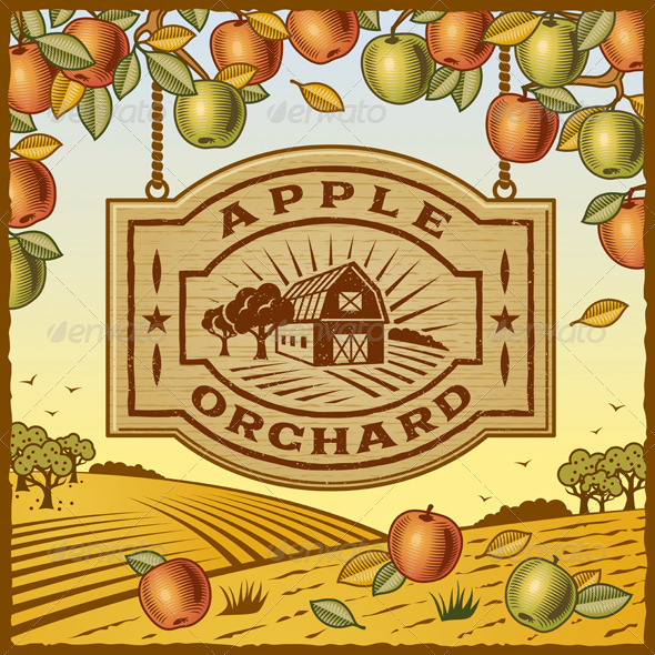 Orchards Graphics, Designs & Templates | GraphicRiver