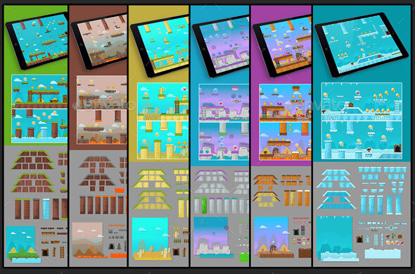 Game Tilesets from GraphicRiver
