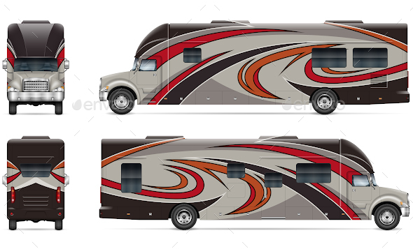 Rv Graphics, Designs & Templates from GraphicRiver