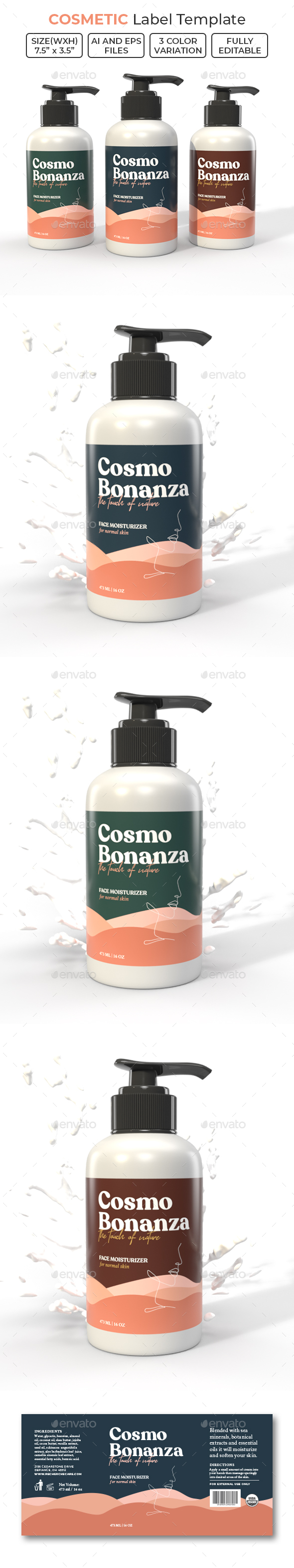 Body Lotion Graphics, Designs & Templates from GraphicRiver