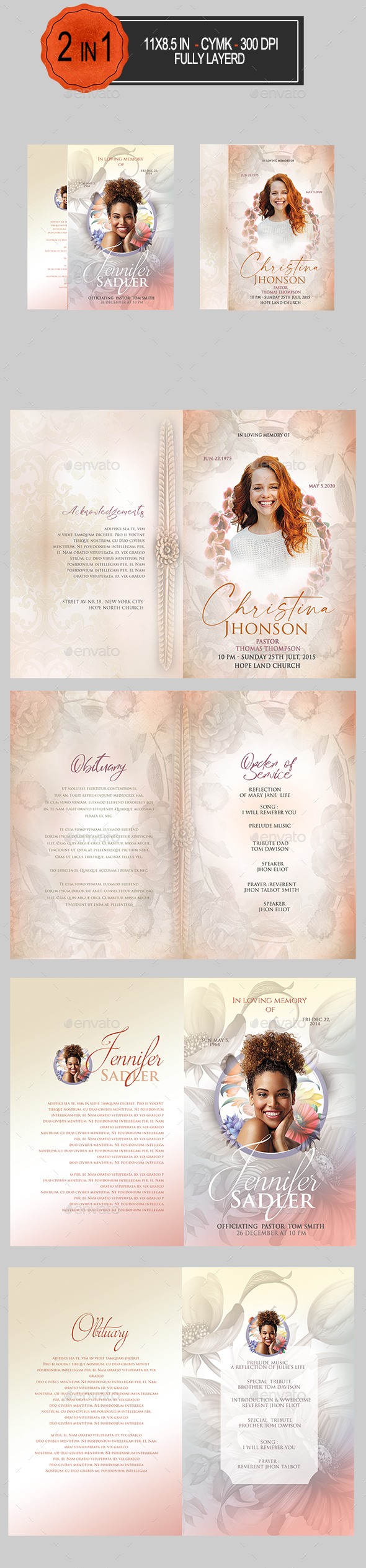 Funeral Graphics, Designs & Templates | GraphicRiver