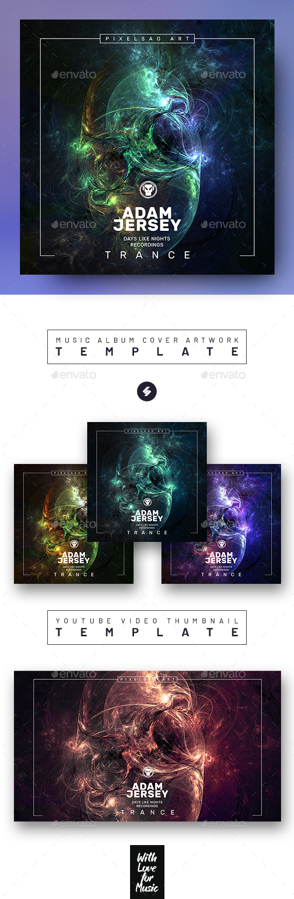 Psytrance Graphics, Designs & Templates | GraphicRiver