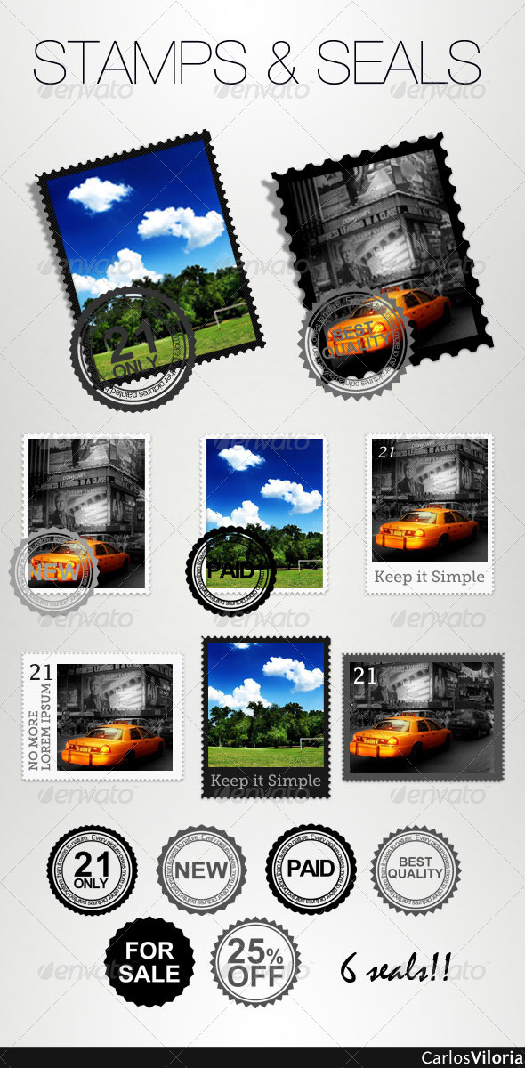 Stamp Graphics, Designs & Templates | GraphicRiver
