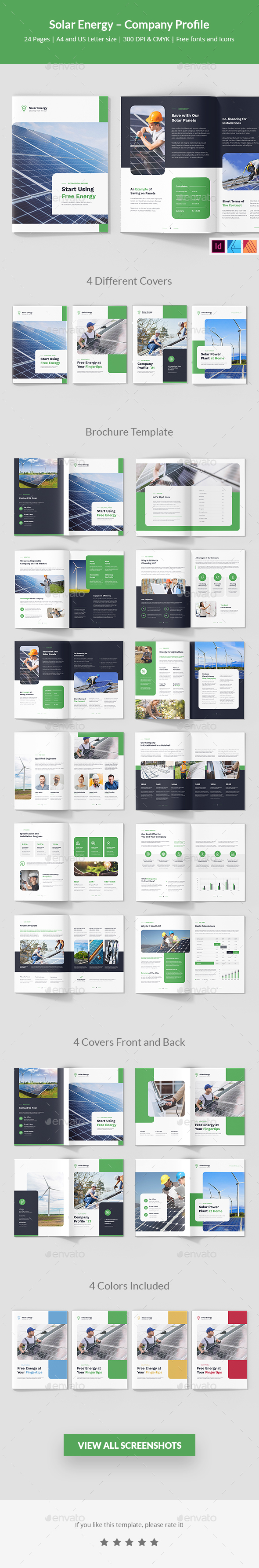 Solar Brochure Templates | GraphicRiver