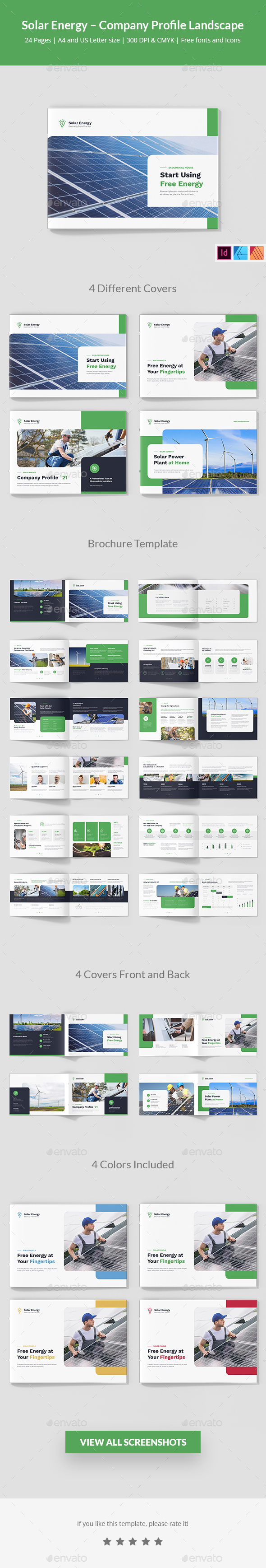 Solar Brochure Templates | GraphicRiver