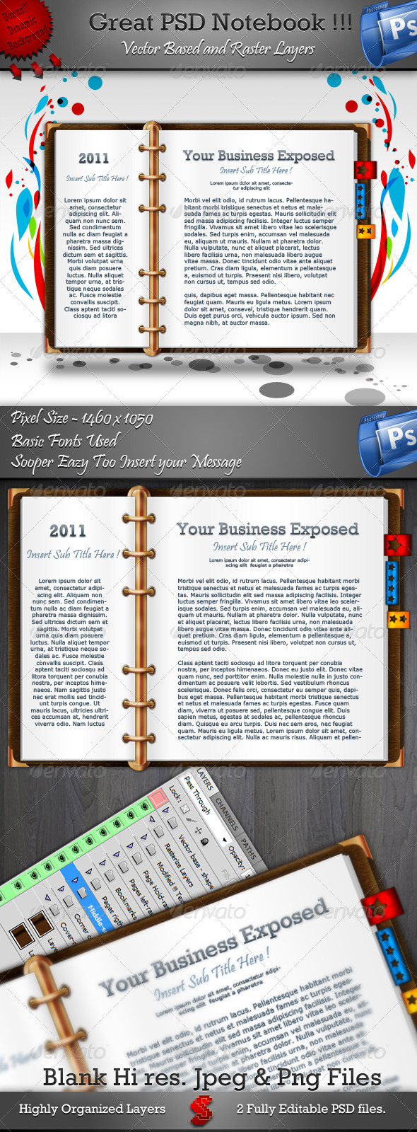 Notebook Graphics, Designs & Templates | GraphicRiver