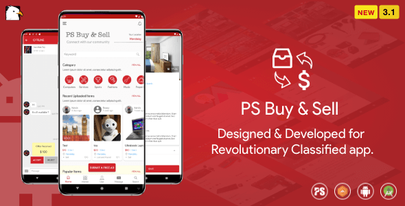 Make A Sell Buy App With Mobile App Templates from CodeCanyon