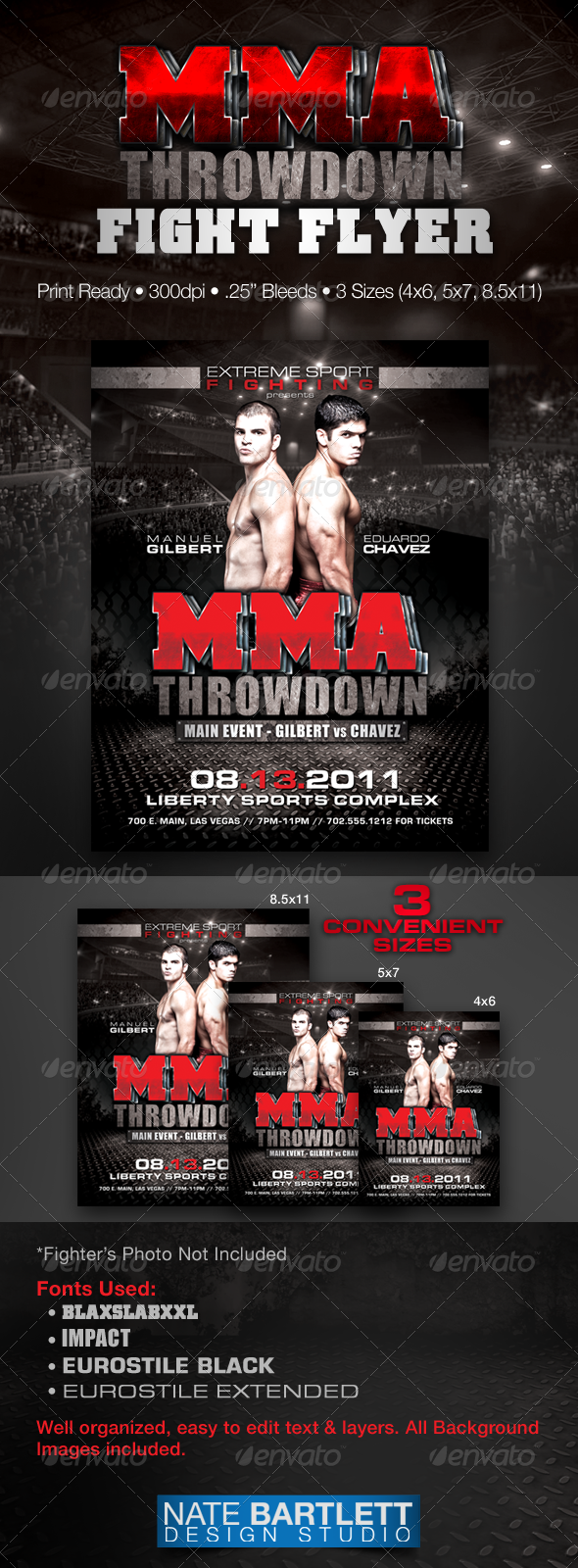 Ufc Graphics, Designs & Templates | GraphicRiver