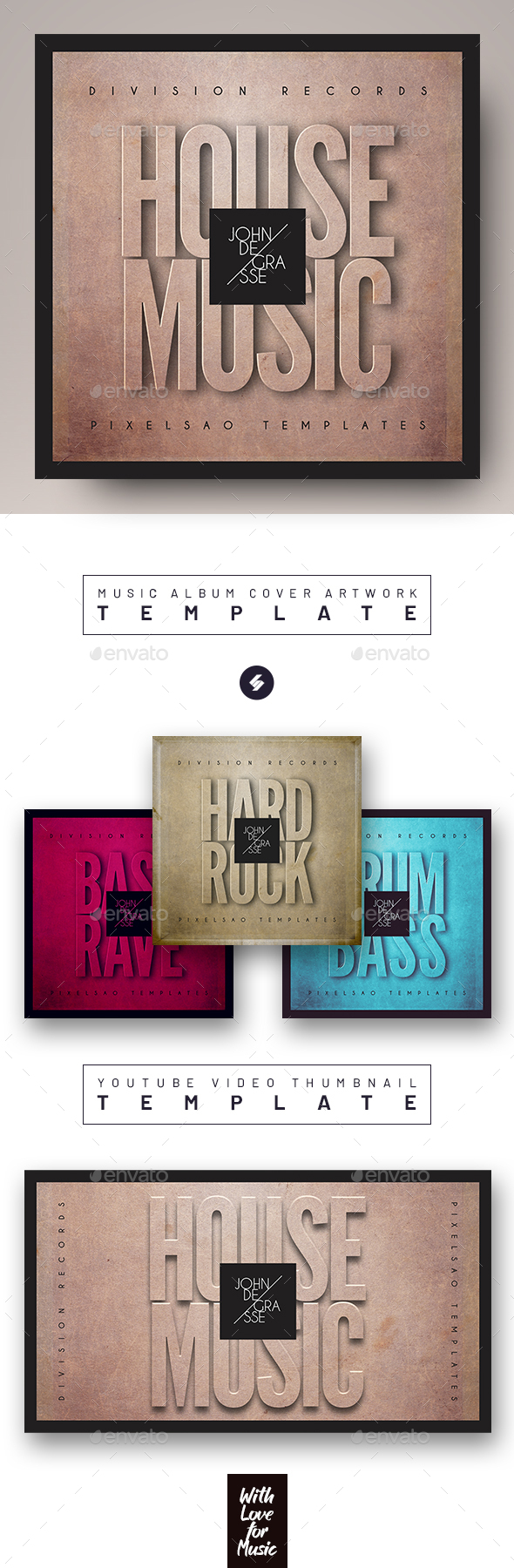 Bandcamp Graphics, Designs & Templates | GraphicRiver
