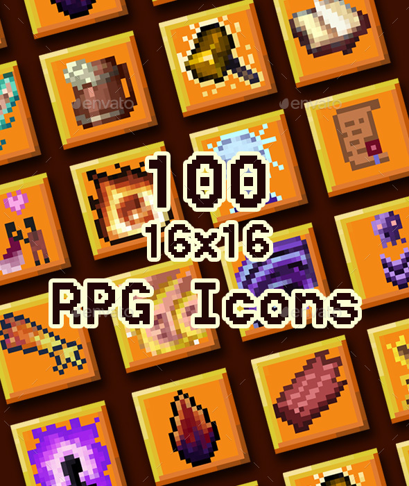 Rpg Game Sprites & Sheet Templates from GraphicRiver