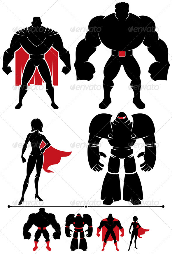 Superhero Graphics, Designs & Templates | GraphicRiver