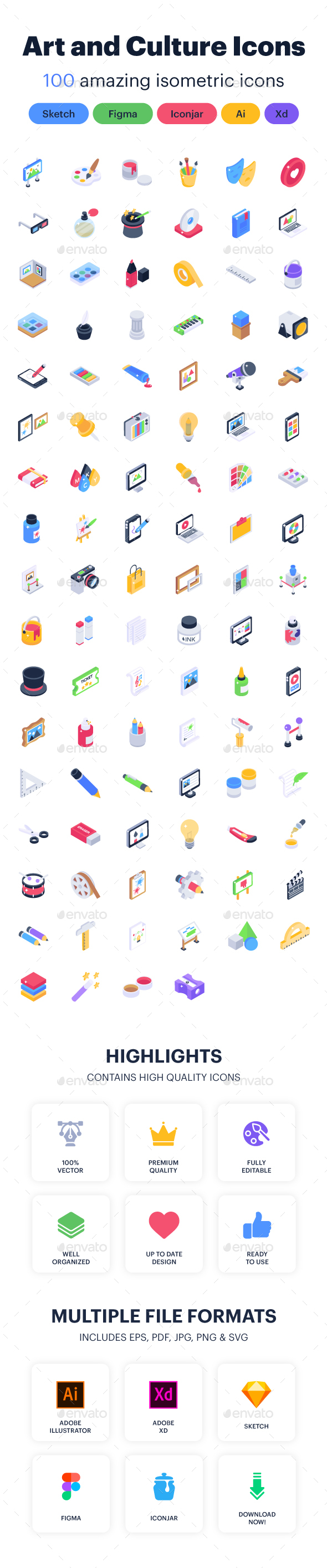 Art Icons from GraphicRiver