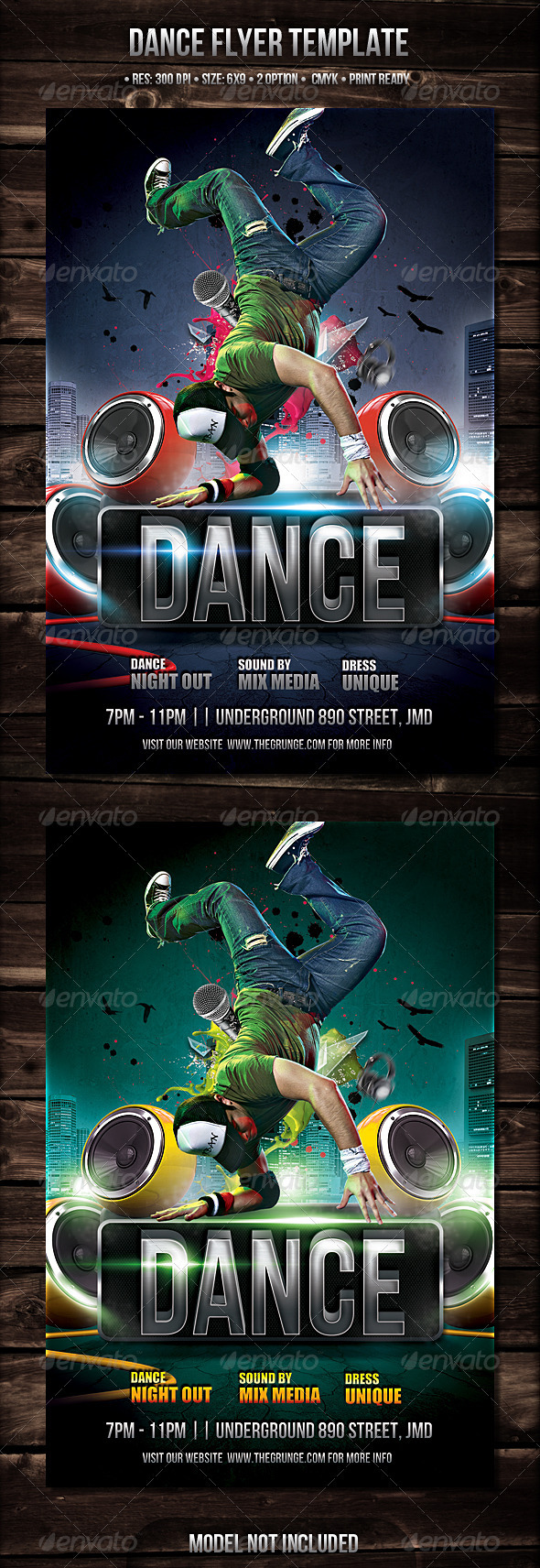 Dance Graphics, Designs & Templates | GraphicRiver