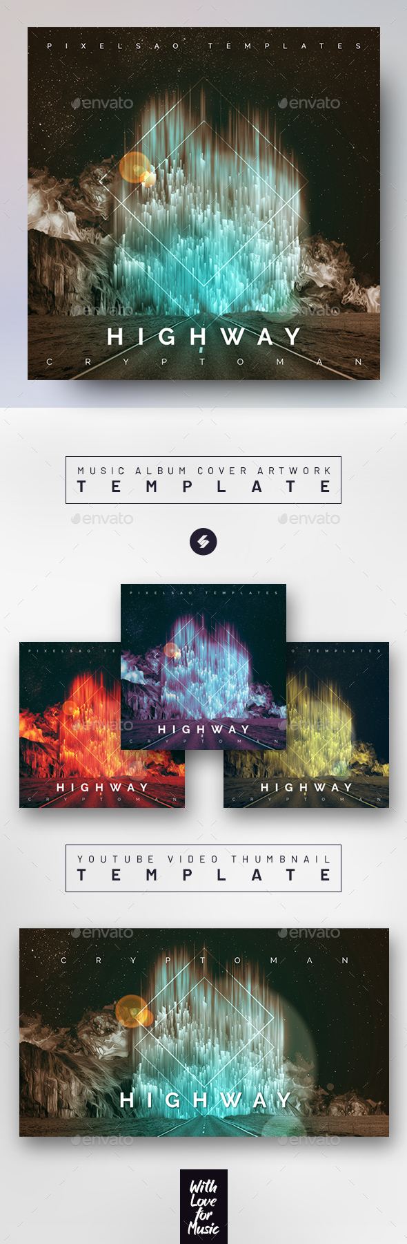 Spotify Graphics, Designs & Templates from GraphicRiver