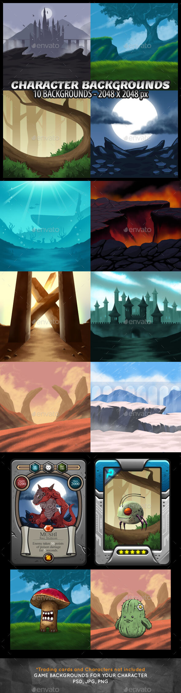 Game Assets from GraphicRiver